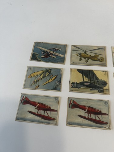 1930 Tucketts Aeroplane Cards, Set Of 12 (1 Duplicate) | eBay