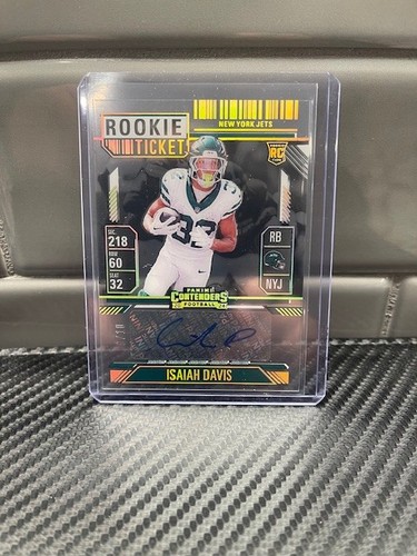 Isaiah Davis 2024 Panini Contenders Gold Clear Variation Rookie Ticket ...
