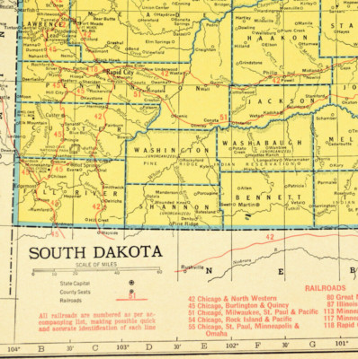 MN, MT, ND, SD, WY - Dakota Railroad