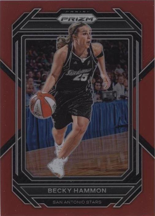 2023 Panini Prizm WNBA - Becky Hammon #125 Red Prizm /199 for sale ...
