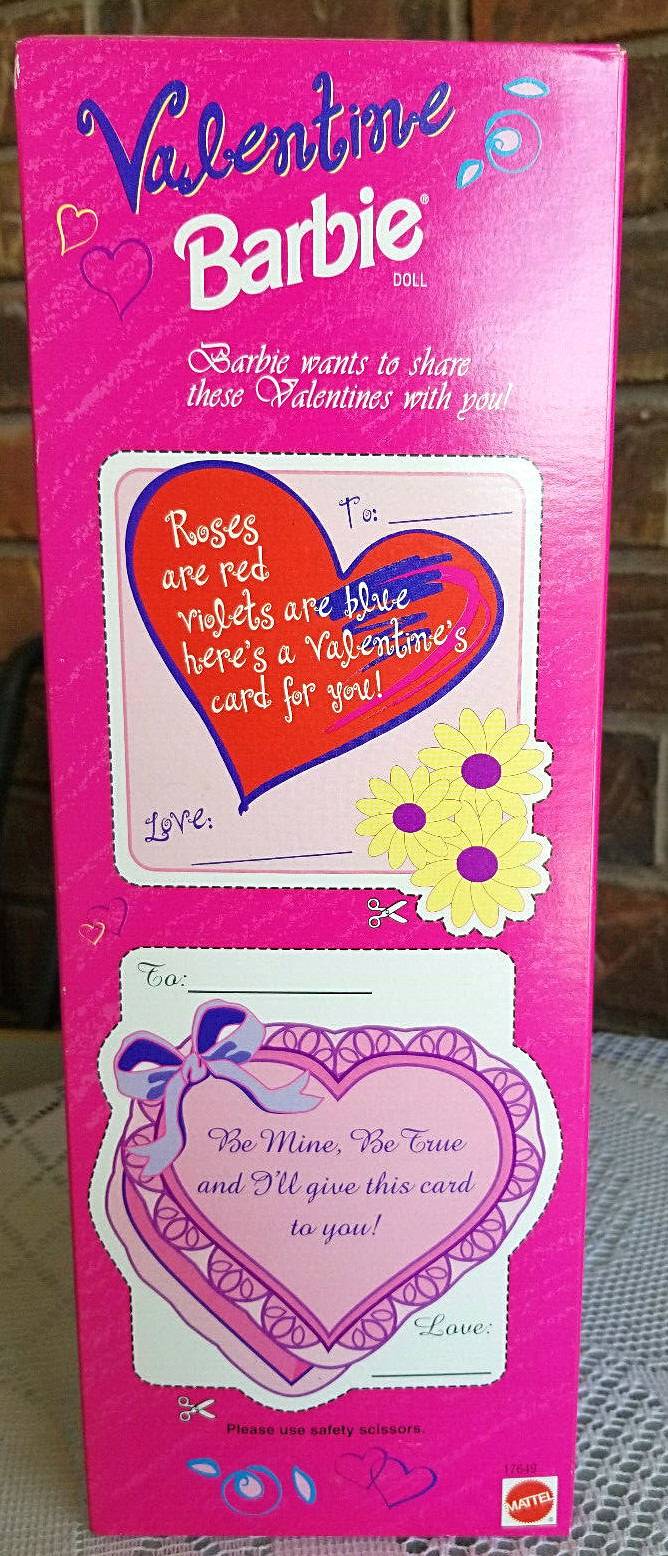 * Special Edition VALENTINE Barbie and MAKE A VALENTINE Barbie | eBay