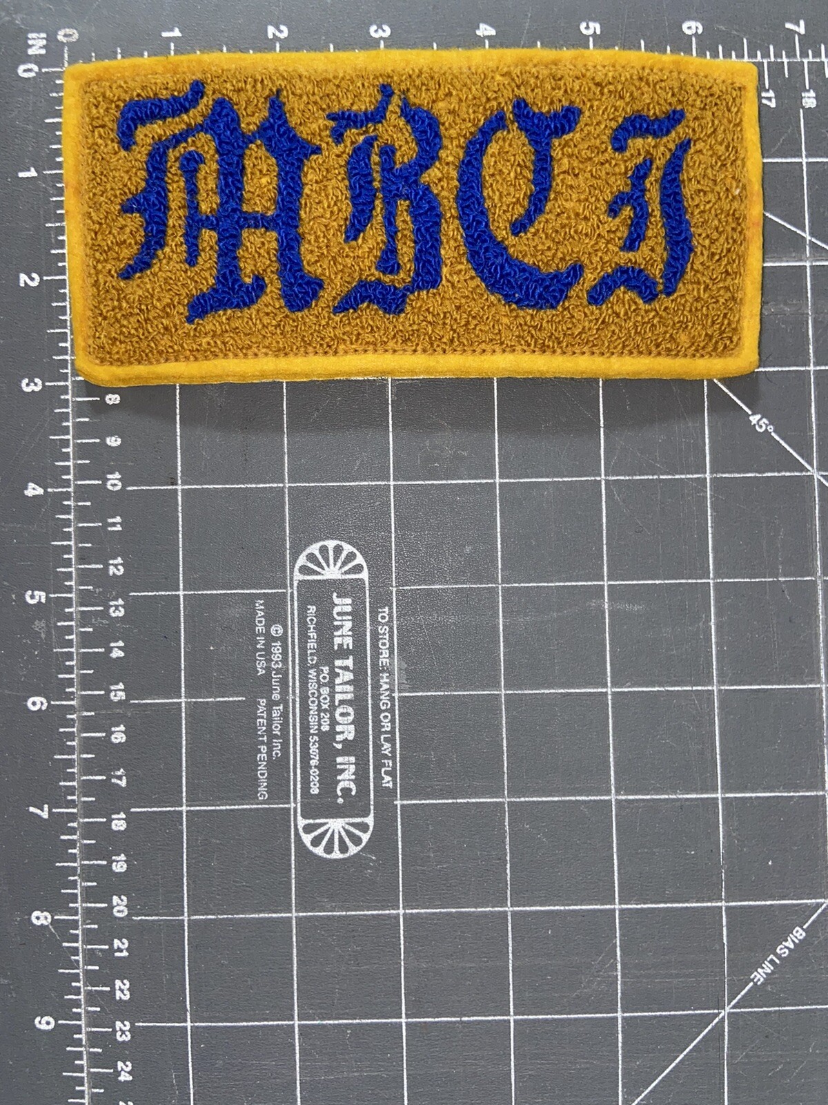 MBCI Margaret Barbour Collegiate Institute Spartans Chenille Felt Patch ...