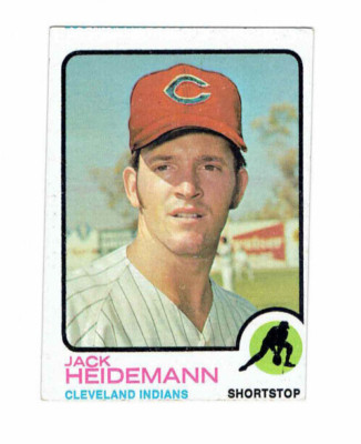 Joe Heidemann Cleveland Shortstop #644 TCG 1973 #Baseball Card | eBay