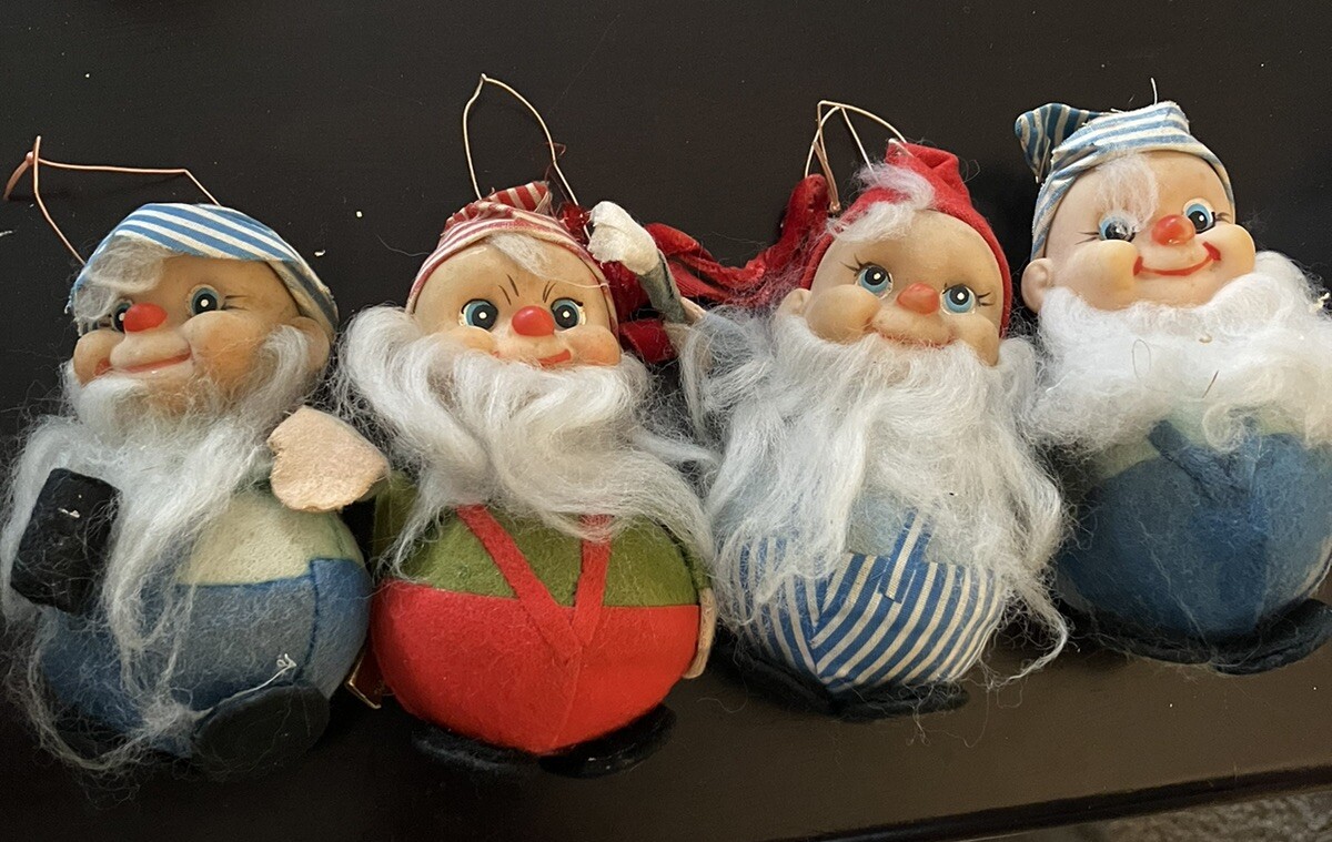 Vintage Santa’s Helper Elves made in Japan ** Read | eBay