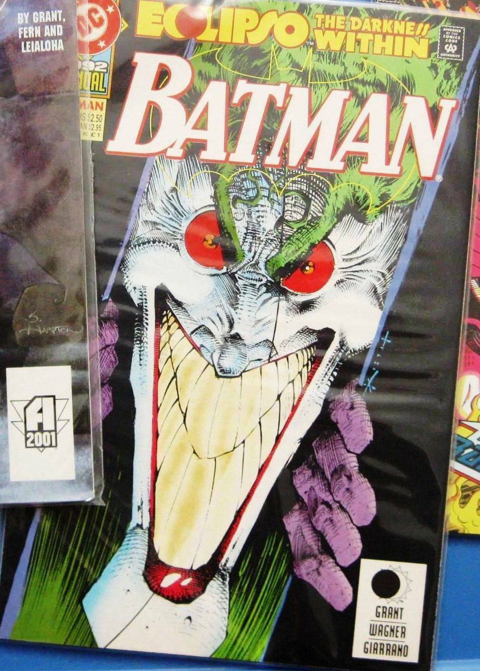 BATMAN ANNUAL 16 (Joker, Eclipso Darkness Within, DC Comics) 1992 | eBay