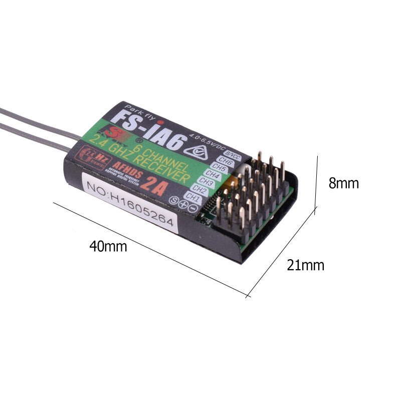 FLYSKY iA6 FS-iA6 2.4G 6CH AFHDS Receiver for FLYSKY FS-i10 FS-i6 ...