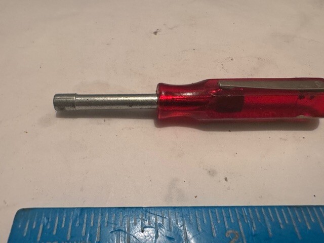 VTG XceLite P4 1/8-Inch Mini Nut Driver RARE EARLY UL LOGO RED POCKET ...