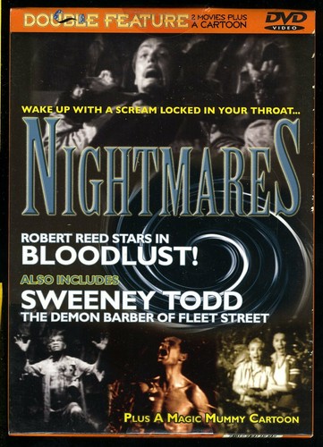 BLOODLUST & SWEENEY TODD DVD Double Feature Films | eBay UK