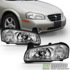 For 2000-2001 Maxima Headlights Headlamps Light Replacement Left+Right ...