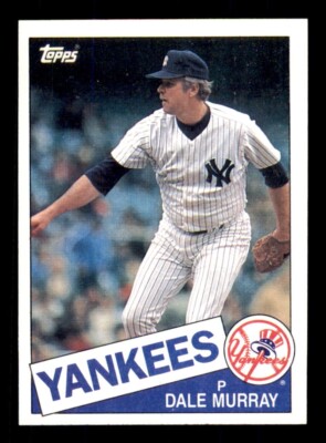 1985 Topps Baseball #481 Dale Murray NM or Better *bb1 | eBay