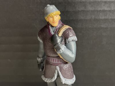 Disney Store 4” Frozen Kristoff Snow Winter Time PVC Cake Topper Figure ...