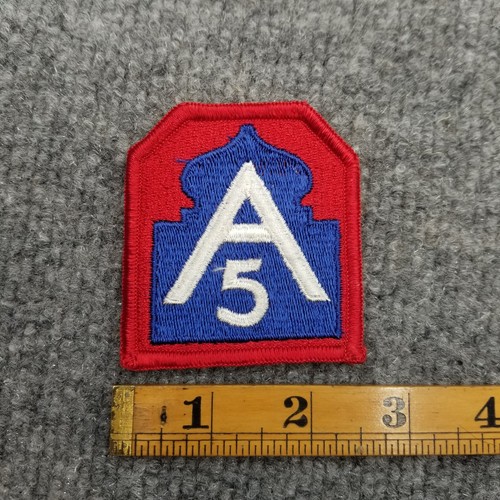 US Army 5th Army Patch Full Color Vintage F6 | eBay