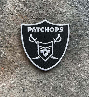 PatchOps Raiders Embroidered Morale Patch | eBay