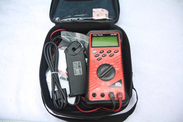 Mac Tools EM710 Digital Automotive Multimeter Backlit Display for sale ...