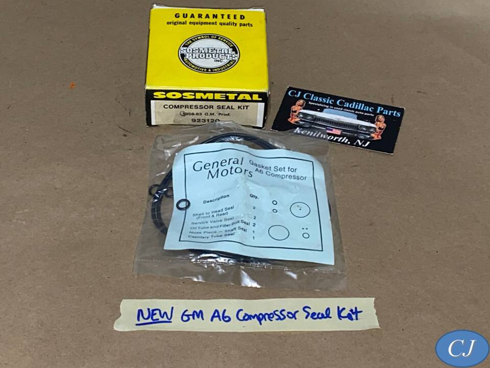NEW GM AXIAL A6 COMPRESSOR SEAL KIT | eBay