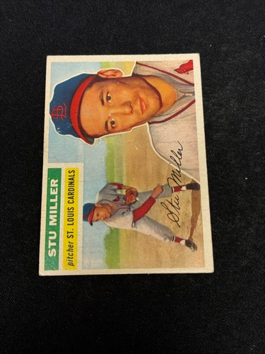1956 TOPPS STU MILLER #293 EXMT V8763 | eBay