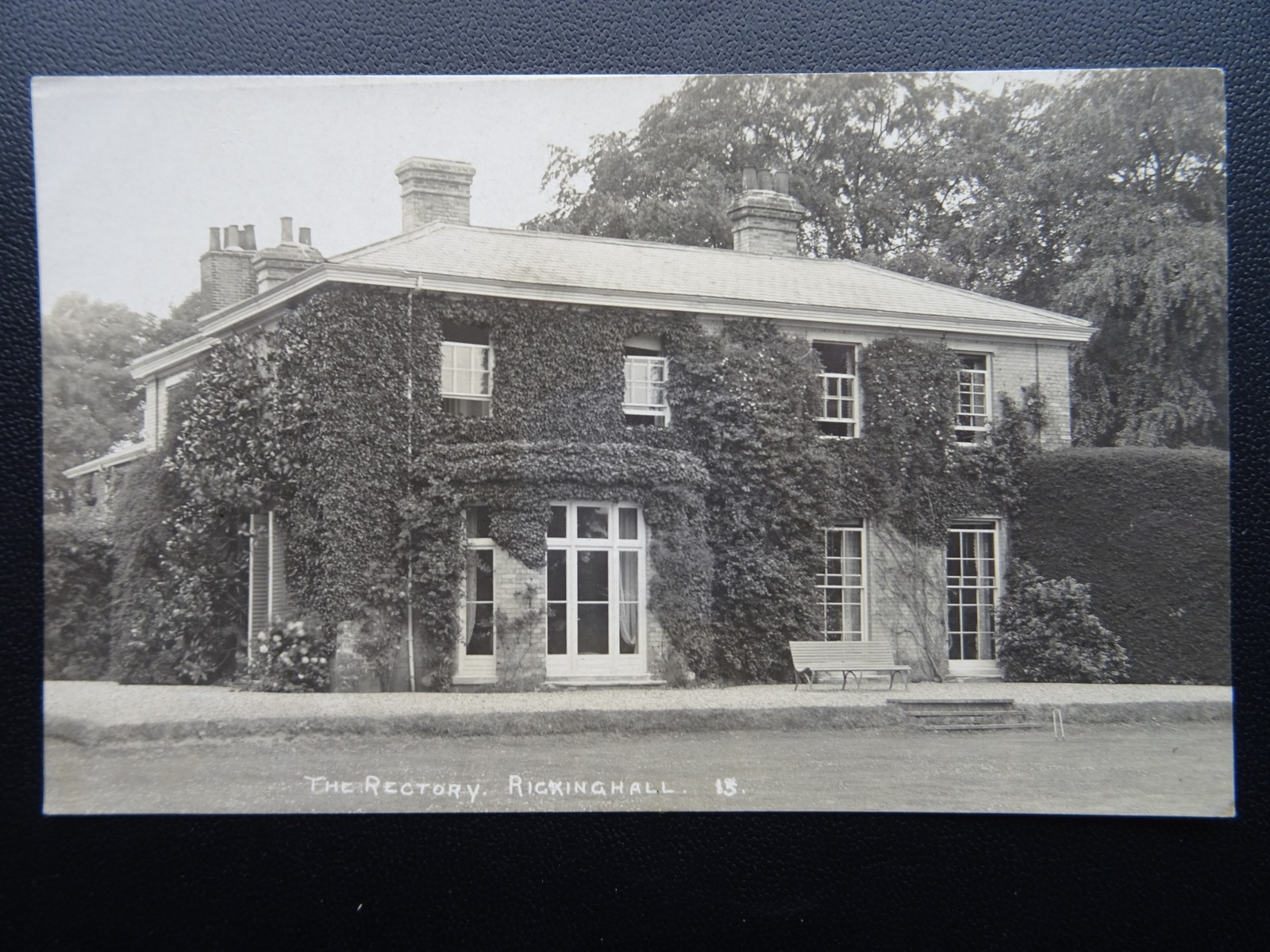 Suffolk RICKINGHALL The Rectory - Old RP Postcard | eBay UK