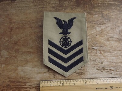 Navy 1st Class Religious Programs Specialist Rate, Khaki - INV# A6116 ...
