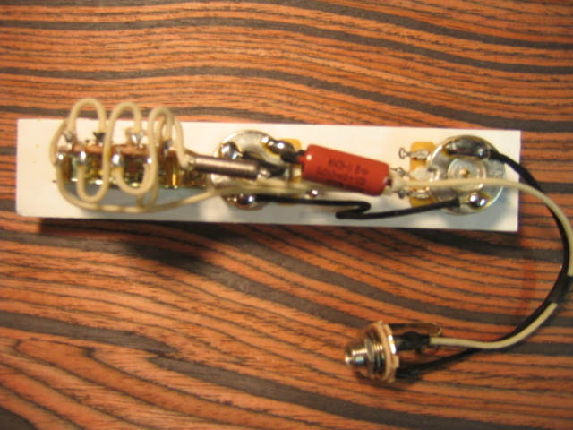Wiring Harness for Esquire - Eldred Cocked Wah Mod - OG, CTS, NOS PIO ...