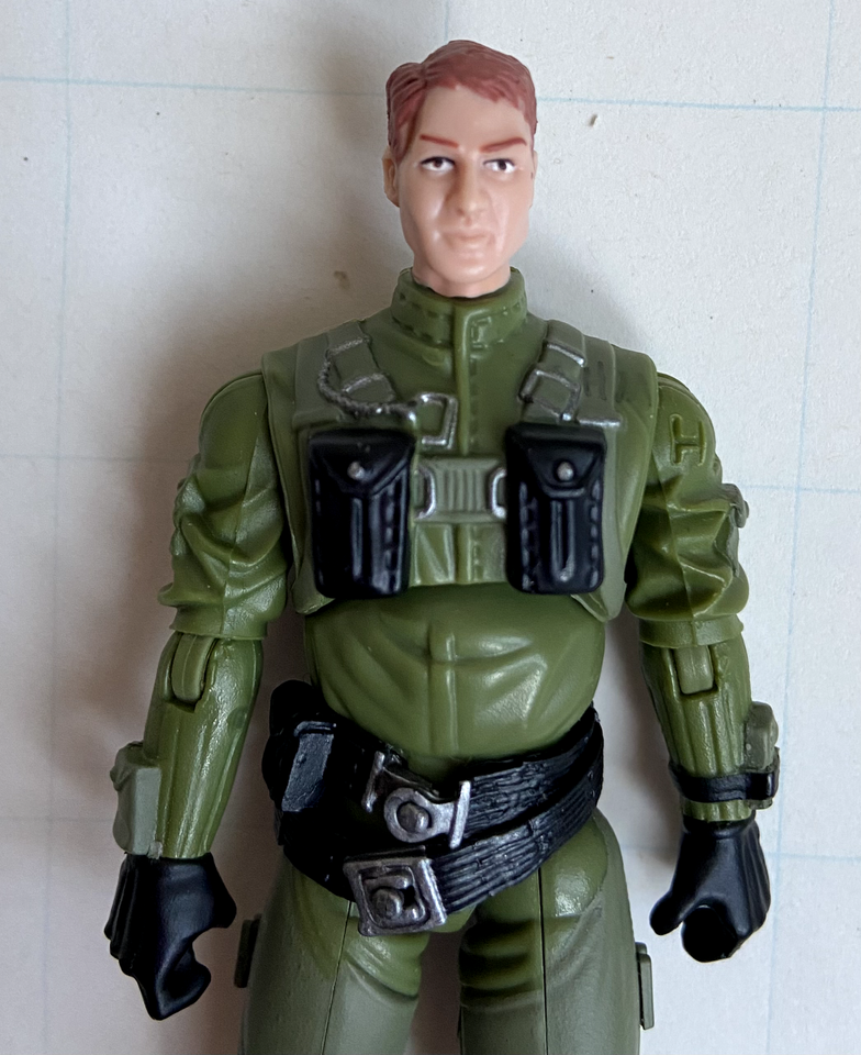 2008 GI JOE CAPT. ACE v2 GI Joe Pilot 4" Action Figure with Stand ...