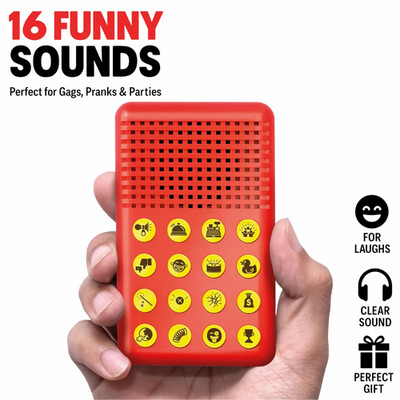 Sound Effects Machine 16 Funny Noises for Kids, Teens, Gag Prank Toy ...