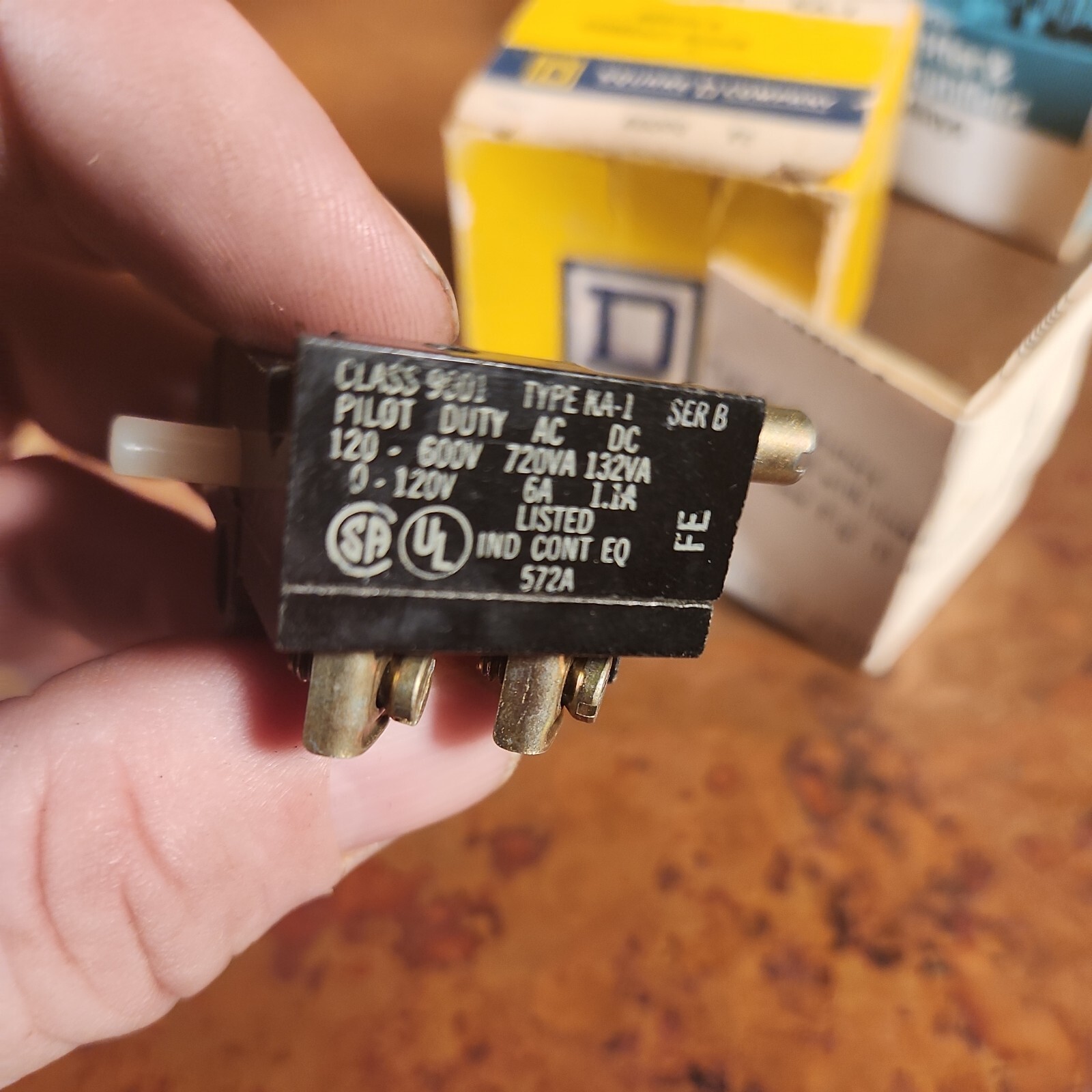 Square D 9001KA1 30mm Contact Block for sale online | eBay