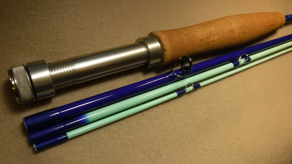 Custom Color 9'0" 7 Weight Fly Rod built by Coastal Creek Outfitters | eBay