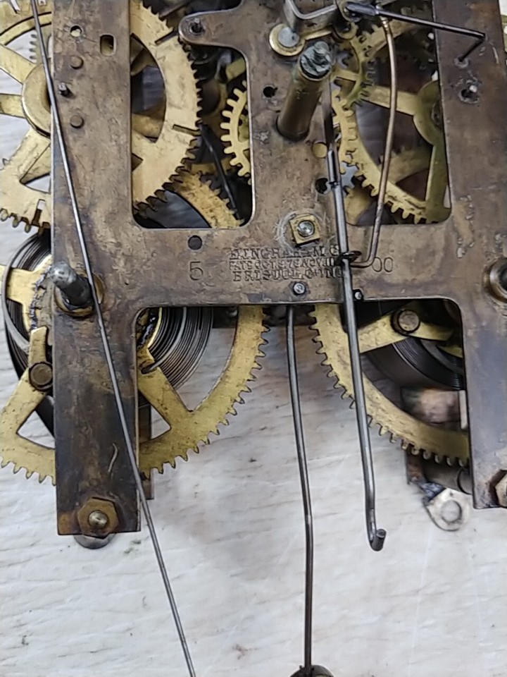 INGRAHAM PARLOR CLOCK MOVEMENT | eBay