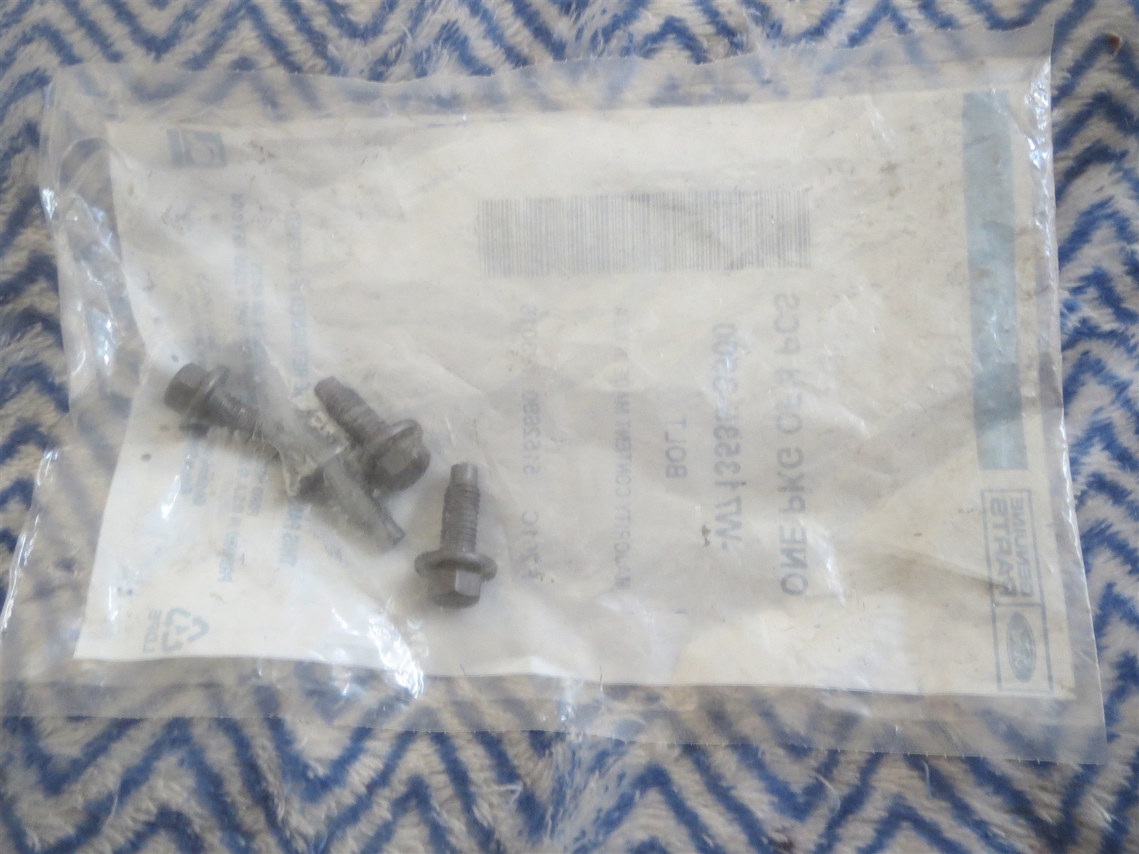 NOS FORD HARDWARE BOLT PART NUMBER W713535-S900 NEW | eBay