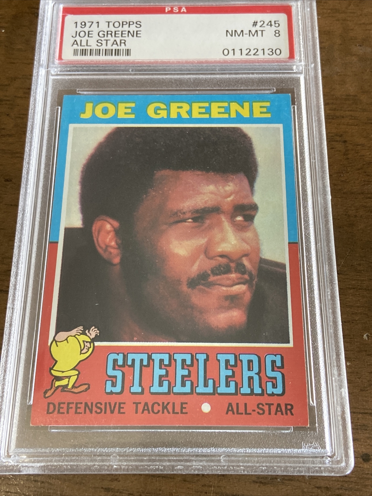 1971 Topps “Mean” Joe Greene All-Star Rookie #245 PSA 8 | eBay