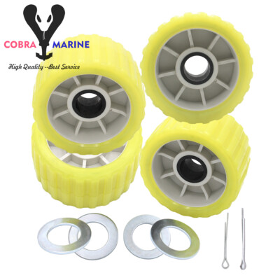 Ribbed Wobble Roller Kit PVC Long-Lasting Poly Vinyl Amber Rollers | eBay