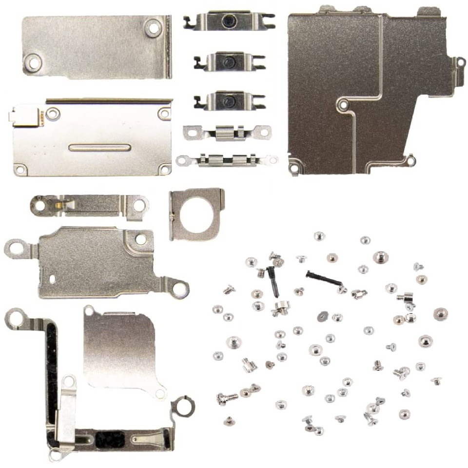 Brackets & Screws Set For iPhone 6 7 8 XS XR 11 12 13 14 15 Pro Max ...