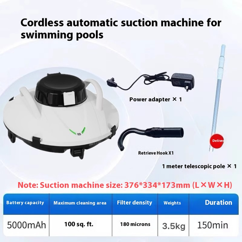 Underwater Vacuum Cleaner Fish Pond Landscape Pool Bottom Cleaning ...