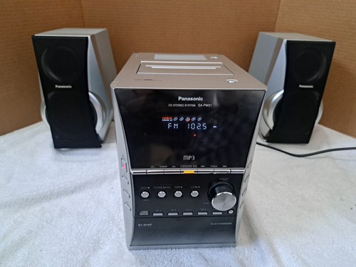 Panasonic SA-PM31 - 5CD Changer Stereo System Cassette Player- READ ...