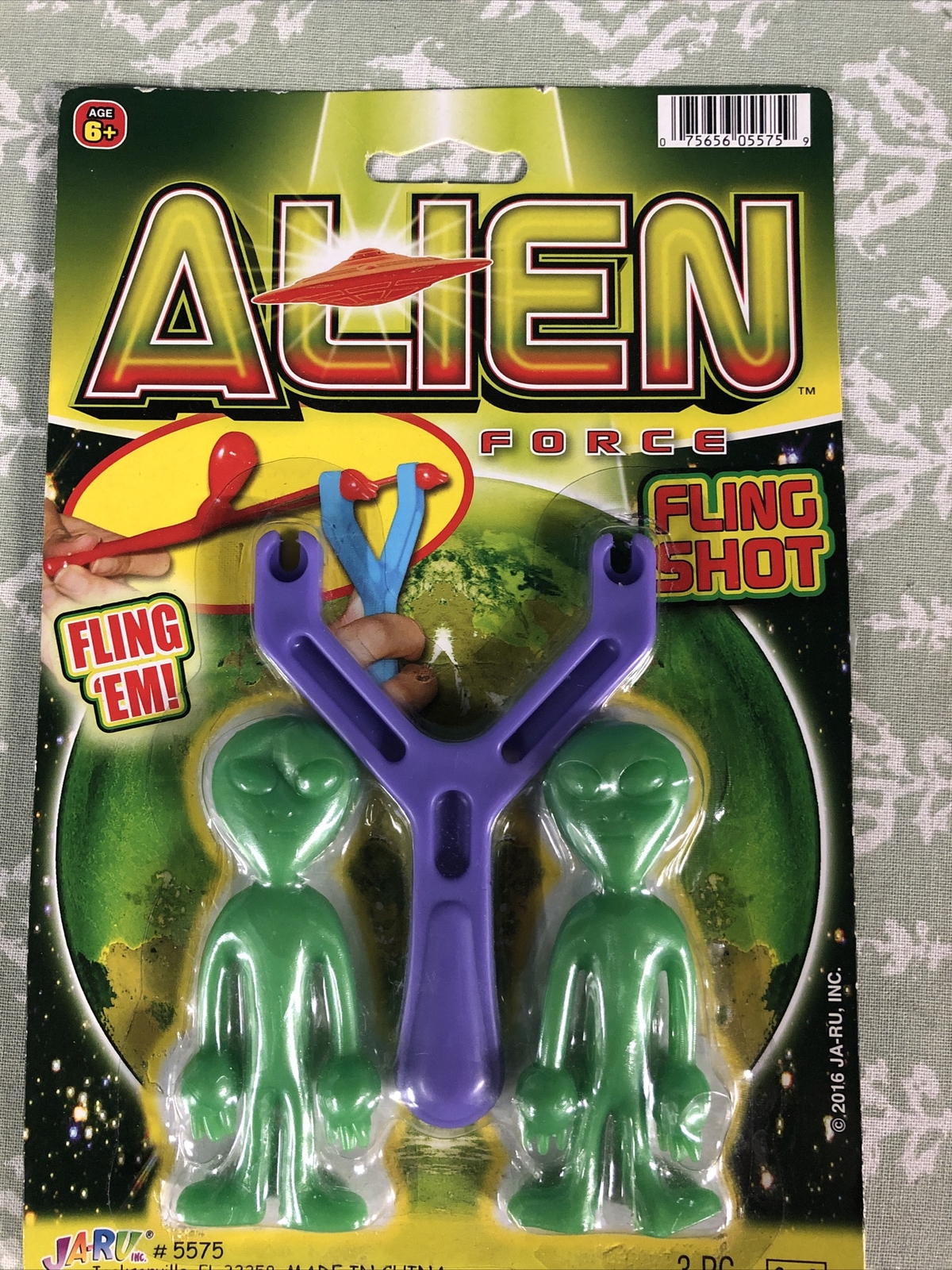 ALIEN FORCE Fling Shot - JARU #5575 6 X 9 - NEW SEALED! | eBay