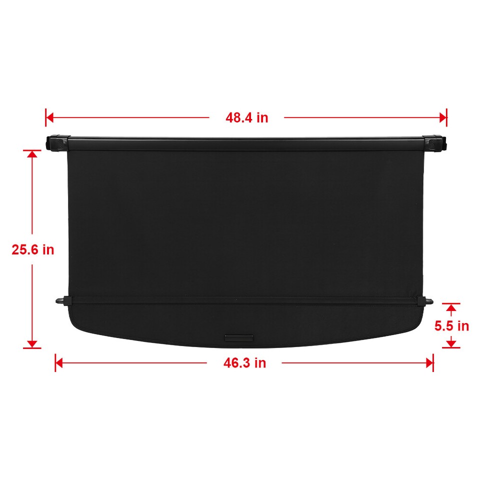 For Honda Prologue 2024-2025 Retractable Trunk Cargo Cover Security ...