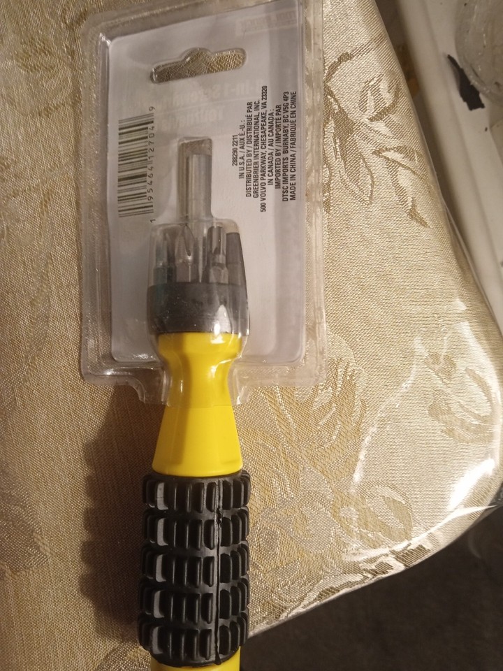 TOOL BENCH HARDWARE 8-IN-1 SCREWDRIVER SET New | eBay