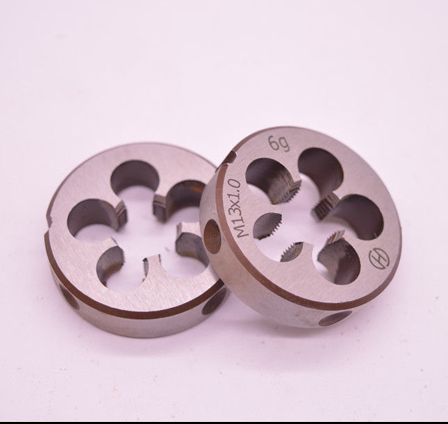 2pcs M13*1, M13 pitch 1mm right hand die HSS die handle ⌀38 (M12-M16 ...