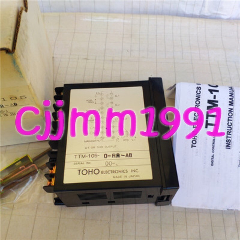1PC NEW TOHO TTM-105-0-RR-AB temperature controller #TX | eBay