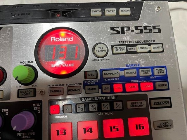 Roland SP-555 Digital DJ Turntable Creative Sampler for sale online | eBay