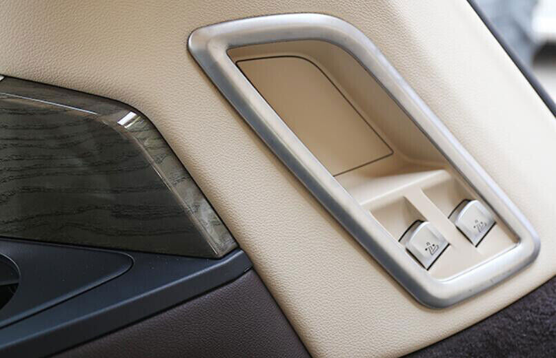 Silver Titanium Tailgate Rear Door Button Cover Trim For BMW X7 G07 ...