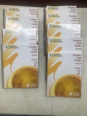 Illustrative Mathematics Learn Zillion Grade 2 Teacher Guides Units 1-9 ...
