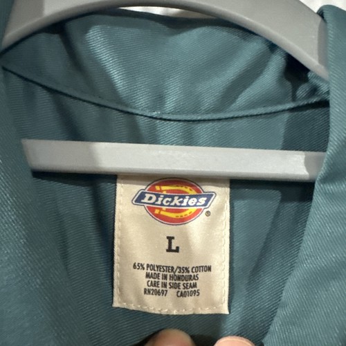 NEW With Tags Dickies Men's 574 Long Sleeve Work Shirt Green Large NWT ...