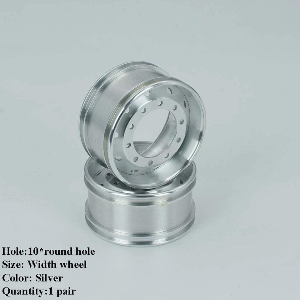 Metal Wheel Rim for 1/14 Tamiya RC Truck Tipper Scania Volvo MAN Benz ...