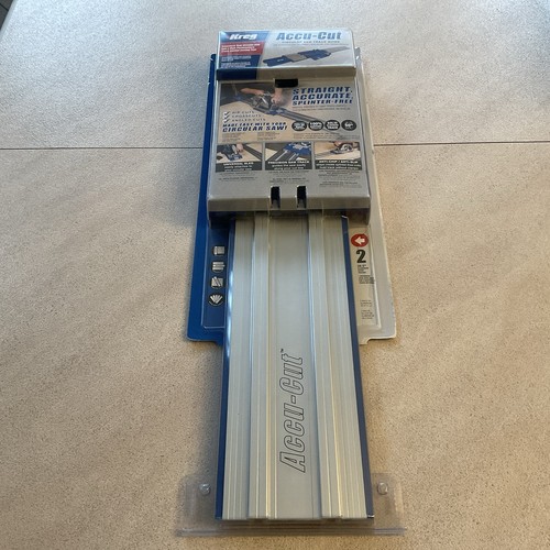 NOS Kreg Accu-Cut Circular Saw Guide Track System KMA2700 Made in USA ...