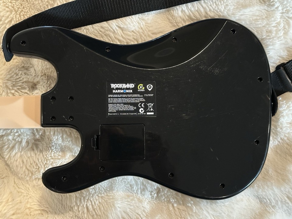 Rock Band Guitar Fender Stratocaster Rare Sunburst for Xbox 360 | eBay