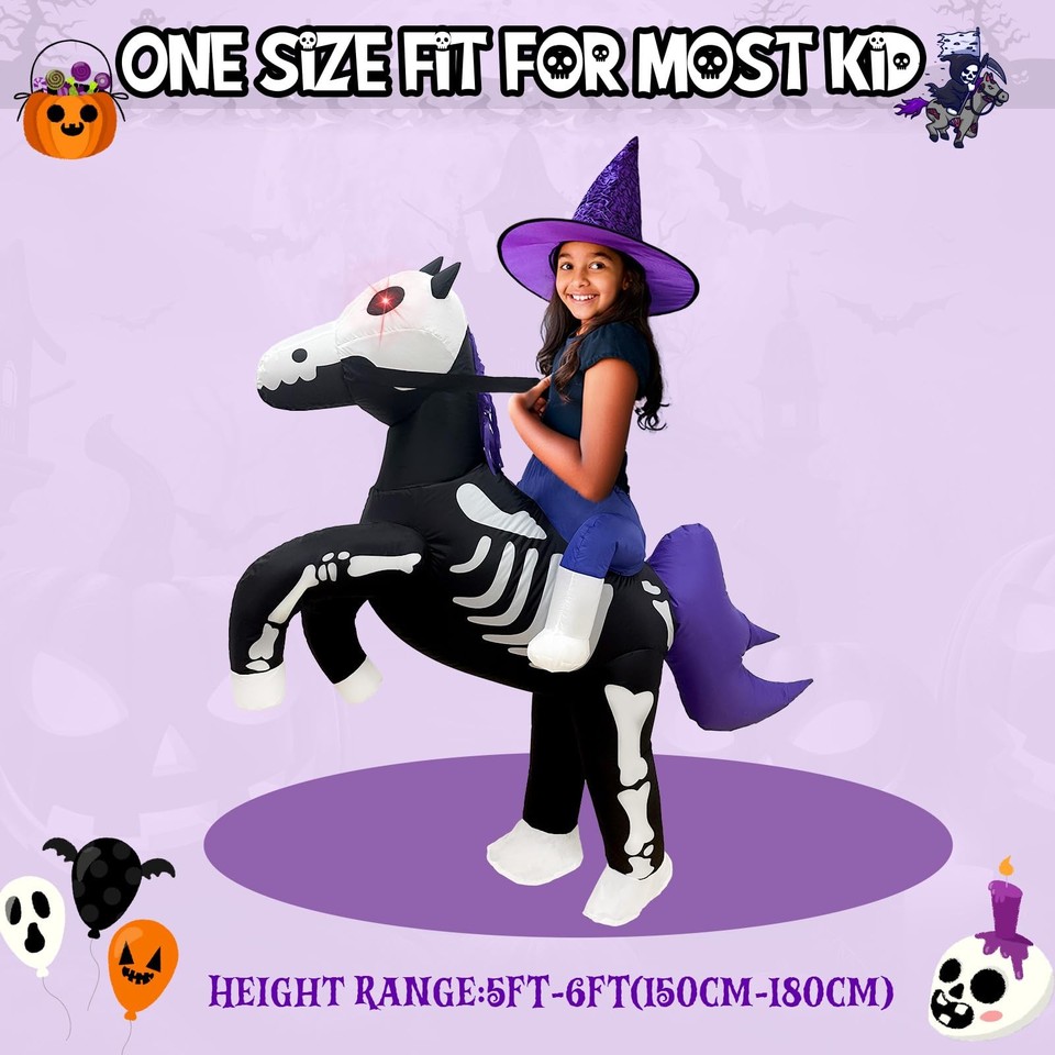 Horse Inflatable Costume Kids, Funny Inflatable Halloween Costumes ...
