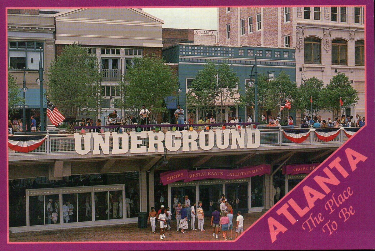 Underground Atlanta Georgia