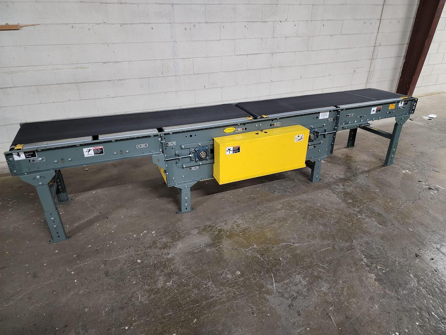 Hytrol Gapper Belt Conveyor 24" x 12' (#26) | eBay