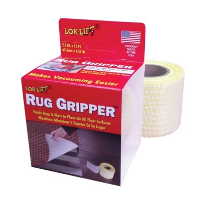 Lok-Lift Rug Gripper 2.5in x 15ft Holds Rugs & Mats In Place - Any ...